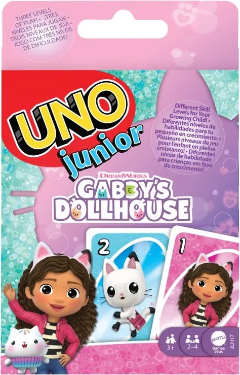 Mattel UNO Jr. Gabby`s Dollhouse