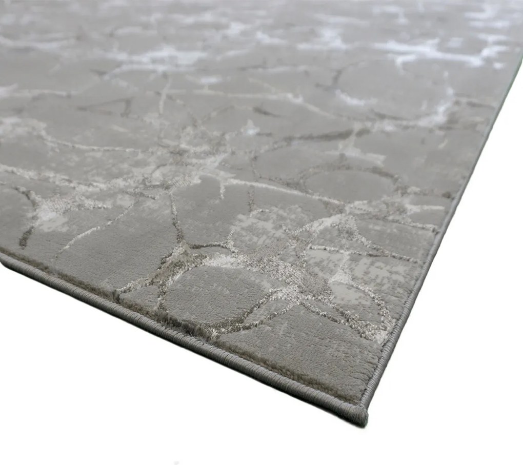 BE Koberec Esprit 3601 GREY - šedý obdélníkový Rozměr: 60x100 cm