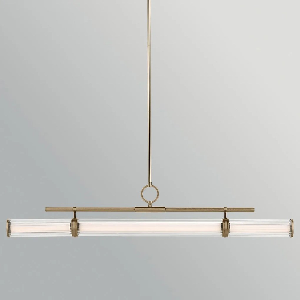 Lineární LED světlo nad stůl Elstead RIVEN 48W 3000K 3050 lm 122 cm