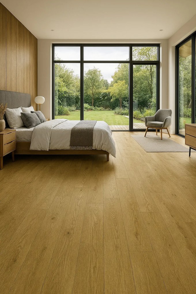 Lentex, PVC podlaha - lino Traffic 50 633-08 Jackson, na míru, šíře 2m,3m,4m, hnědá, bez podkladu, chodba / předsíň