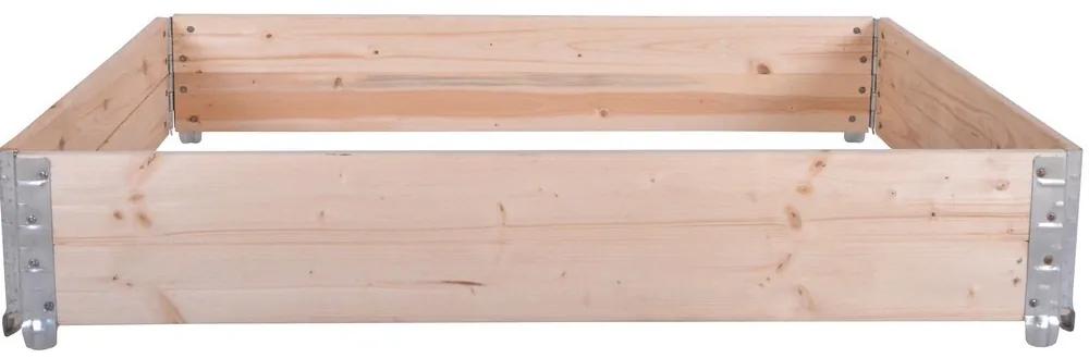 Rojaplast záhon vyvýšený SKLÁDACÍ 120x80cm dřevěný