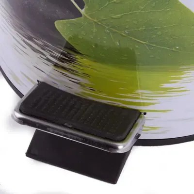 MSV FLEURS pedálový odpadkový koš 3 L Stone / ocel