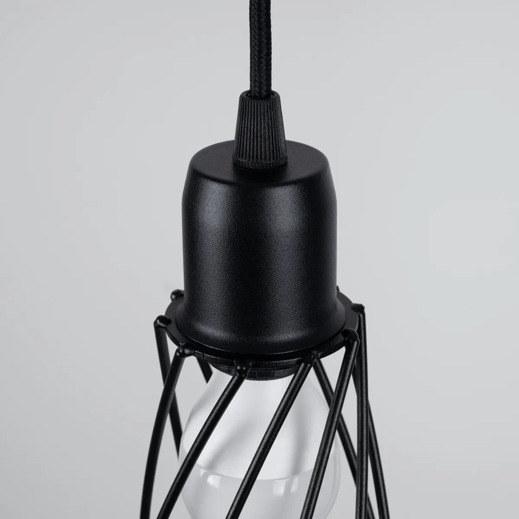 Sollux Lighting Závěsné svítidlo SUBA 1 černé