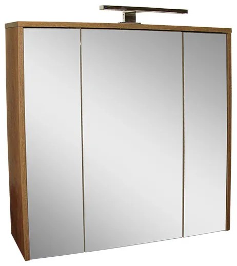 Zrcadlová skříňka závěsná s LED osvětlením Venezia 80 ZS | A-Interiéry