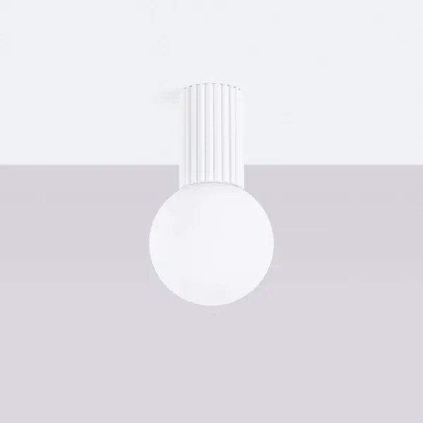 Sollux SL.1708 - Koupelnové stropní svítidlo HALO 1xG9/8W/230V IP44 bílá