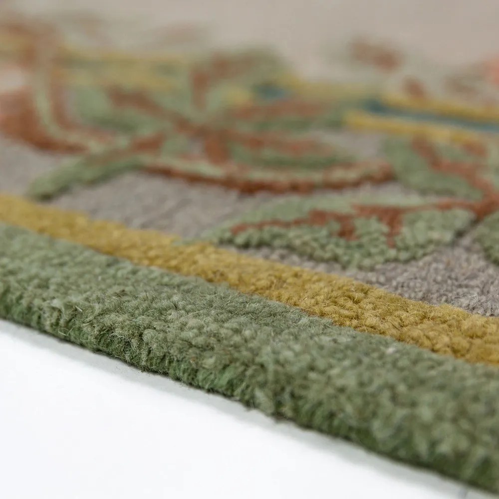 Ručně tkaný vlněný běhoun 80x300 cm Verona Floral – Flair Rugs
