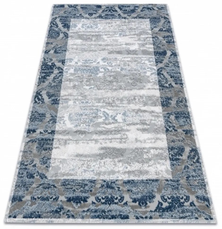 Luxusní kusový koberec akryl Denis modrý, Velikosti 160x230cm