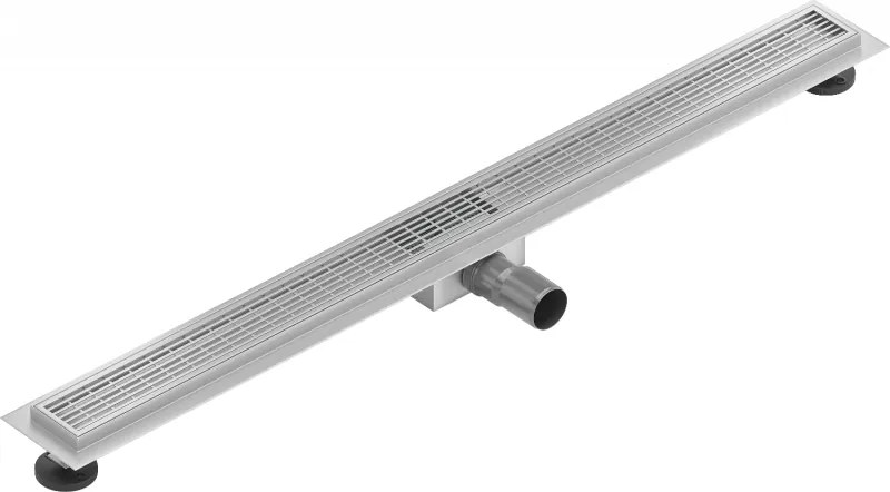 Mexen Flat M33 nerezový sprchový žlab 90 cm, nerez, 1033090-15