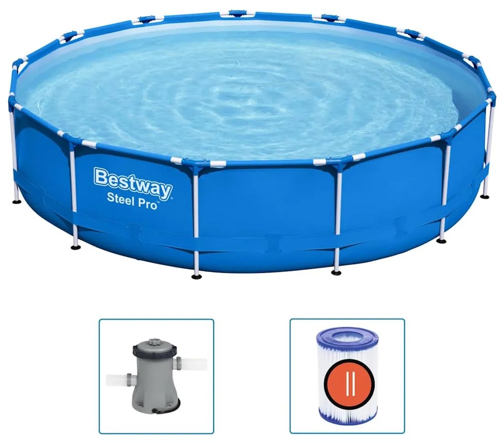 Bestway Bazén s rámem Steel Pro 396 x 84 cm