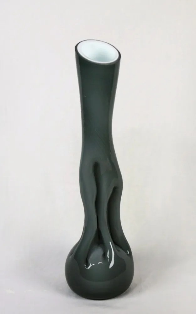 Váza  dekorační -šedá 60 cm