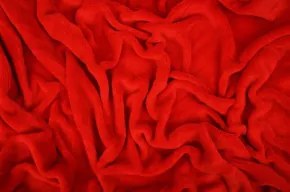 Vesna | Prostěradlo mikroplyšové červené 90x200 cm