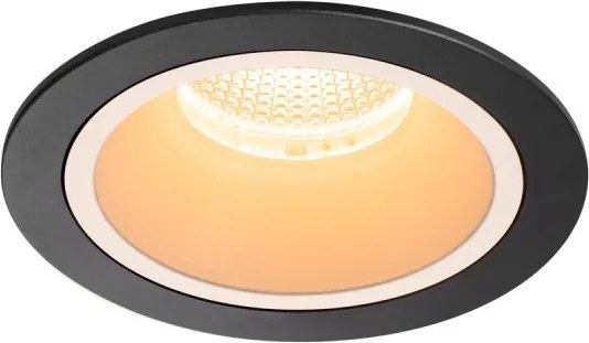 NUMINOS® DL L vnitřní LED zápustné stropní svítidlo černá/bílá 2700 K 20° - BIG WHITE