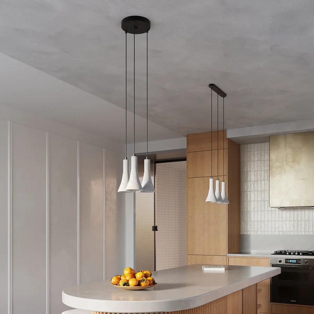 Sollux Lighting Závěsné svítidlo REA 2 beton