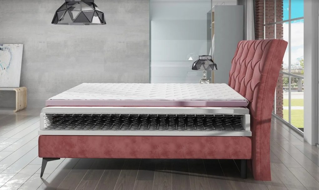 Boxspring BALTIMOR 180/200 (látka Omega 68)