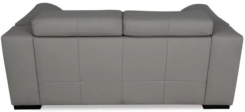 Moderní kožená pohovka LOREN II (3P), tm. hnědá (madras - 144 walnut)