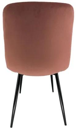 Set 2 ks jídelních židlí SJ.9, růžová