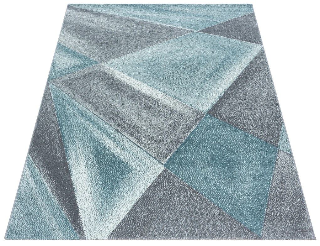 Ayyildiz, Kusový koberec Beta 1130 blue, 160x230, modrá, chodba / předsíň