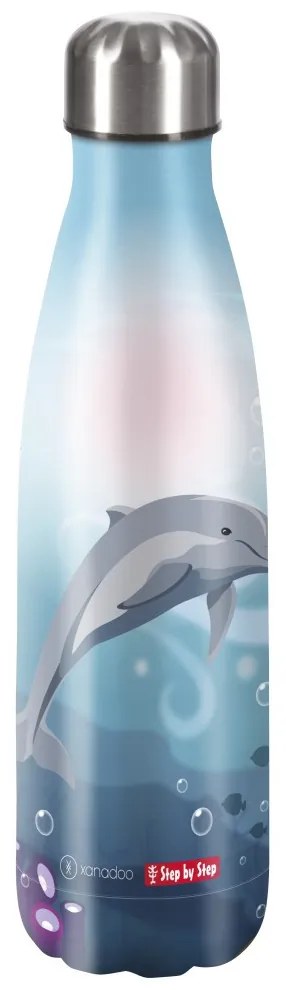 Izolovaná lahev na pití z nerezové oceli 0,50 l, Dolphin Pippa