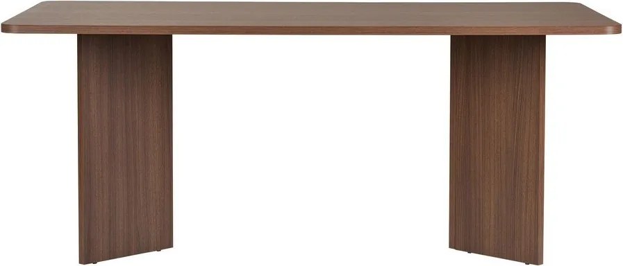 Jídelní stůl v dekoru ořechu 90x180 cm Linza – Kalune Design