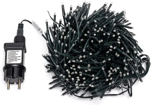 Aigostar - LED Venkovní  řetěz 400xLED/8 funkcí 13m IP44 studená bílá