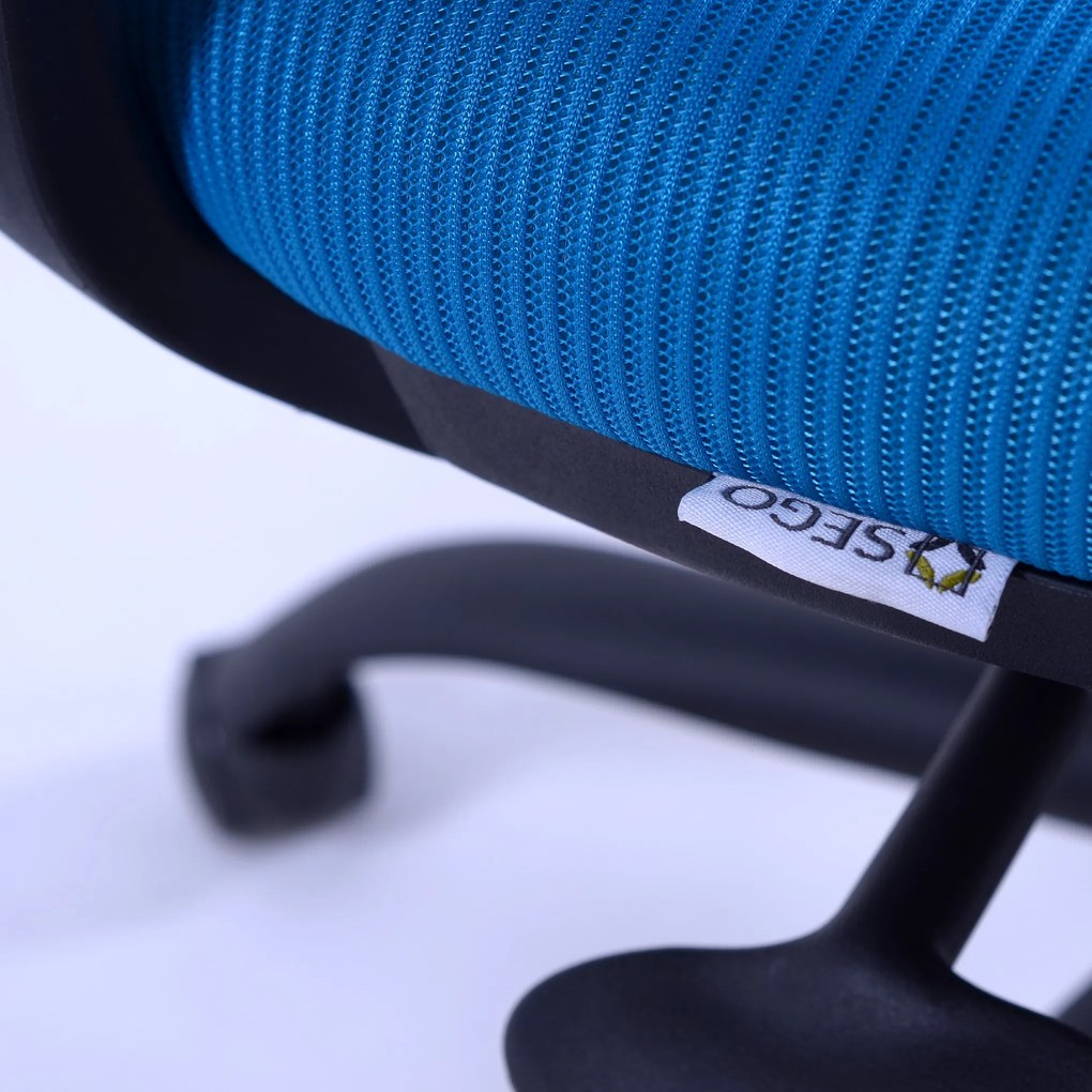 SEGO CZ Kancelářská židle SEGO SIMPLE modrá