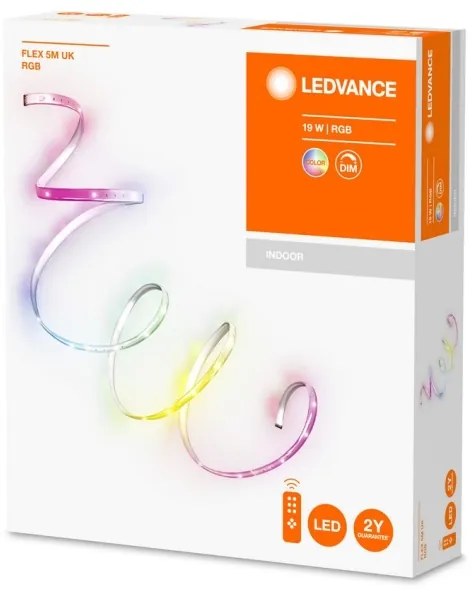 Ledvance - LED RGB Stmívatelný pásek FLEX 5m LED/19W/230V + DO