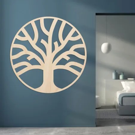 Elegantní dřevěná nástěnná dekorace strom života I SENTOP PR0394