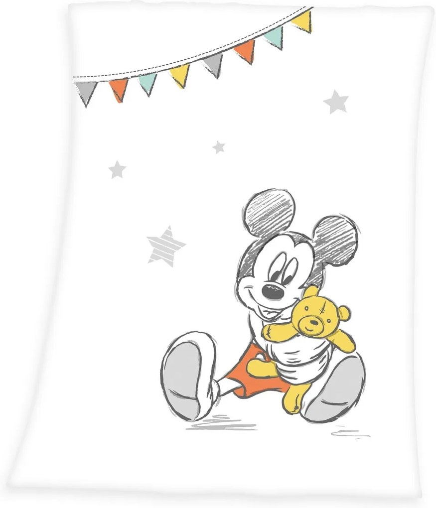 Herding Dětská deka Mickey Mouse, 75 x 100 cm