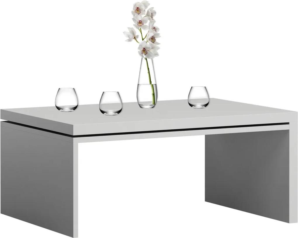 Shoptop Konferenční stolek LUX bílý