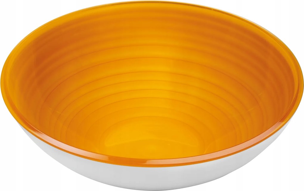Guzzini Twist Miska 22 cm Oranžová
