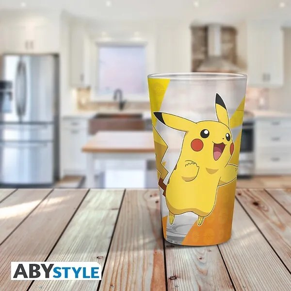 Sklenice Pokémon - Pikachu 400 ml