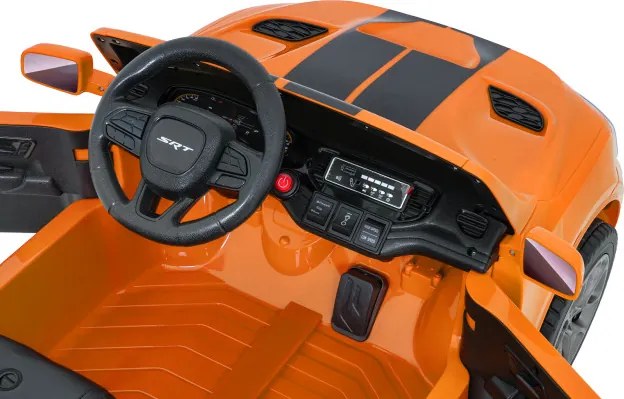 Elektrické autíčko Dodge Durango oranžové