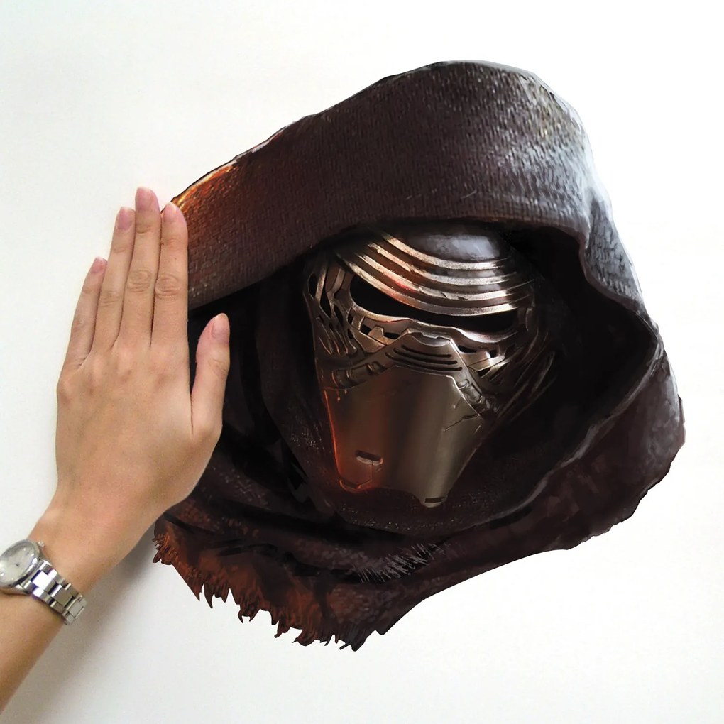 Samolepka Star Wars Kylo Ren a svítící světelný meč