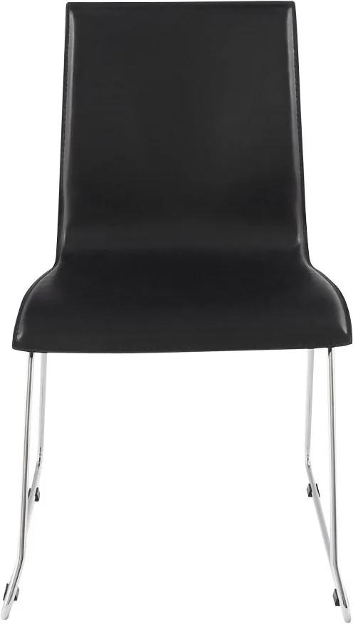 Moderní židle Horiz černá