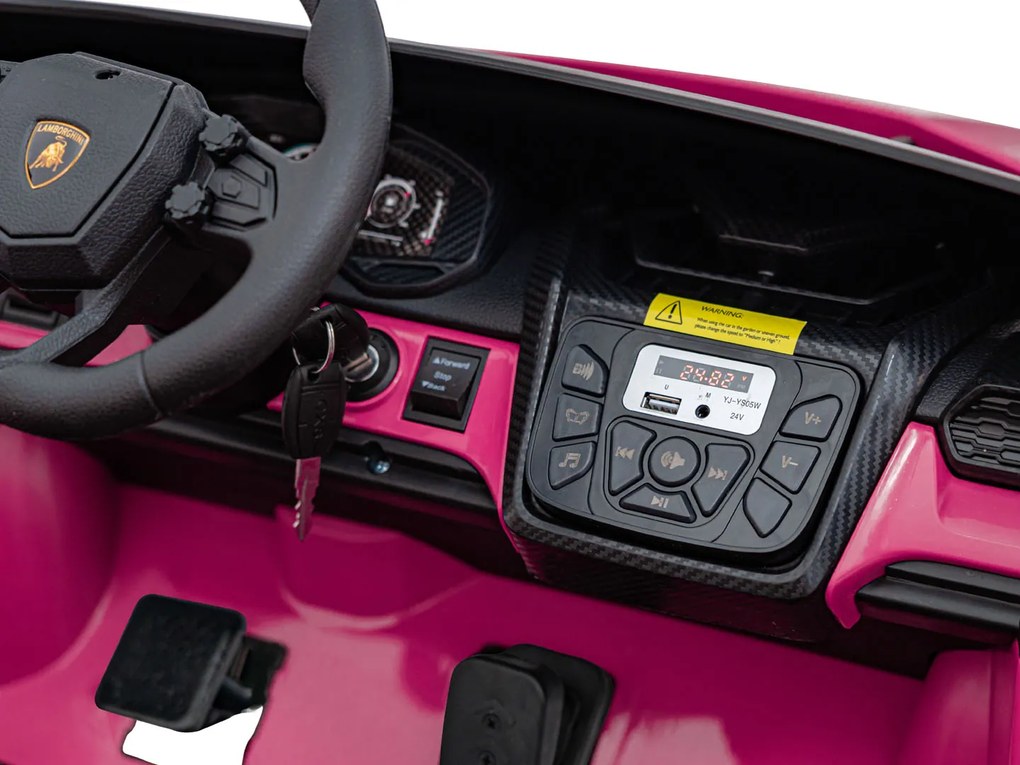 Ramiz Vozidlo Lamborghini Revuelto XL STRONG růžové