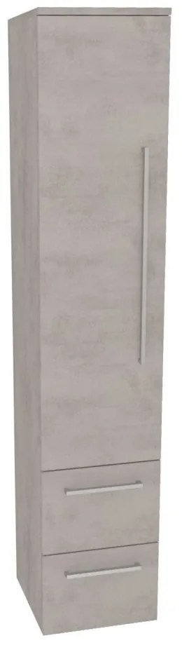 Mereo Mereo, Bino, koupelnová skříňka vysoká 163 cm, levá, Multidecor, CN697ACST