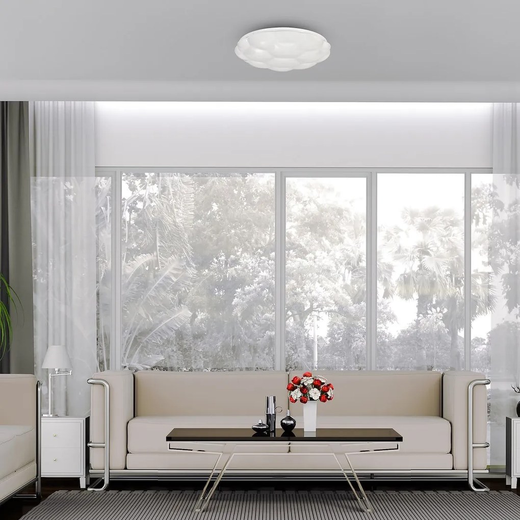 Stropní LED svítidlo Cloud, 1x LED 40w, 3000-6000k, w