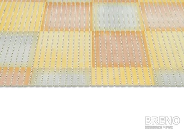 Breno Koupelnová pěnová předložka SOFTY-TEX 79842 pastelové dlaždice, šíře 65 cm, Vícebarevné