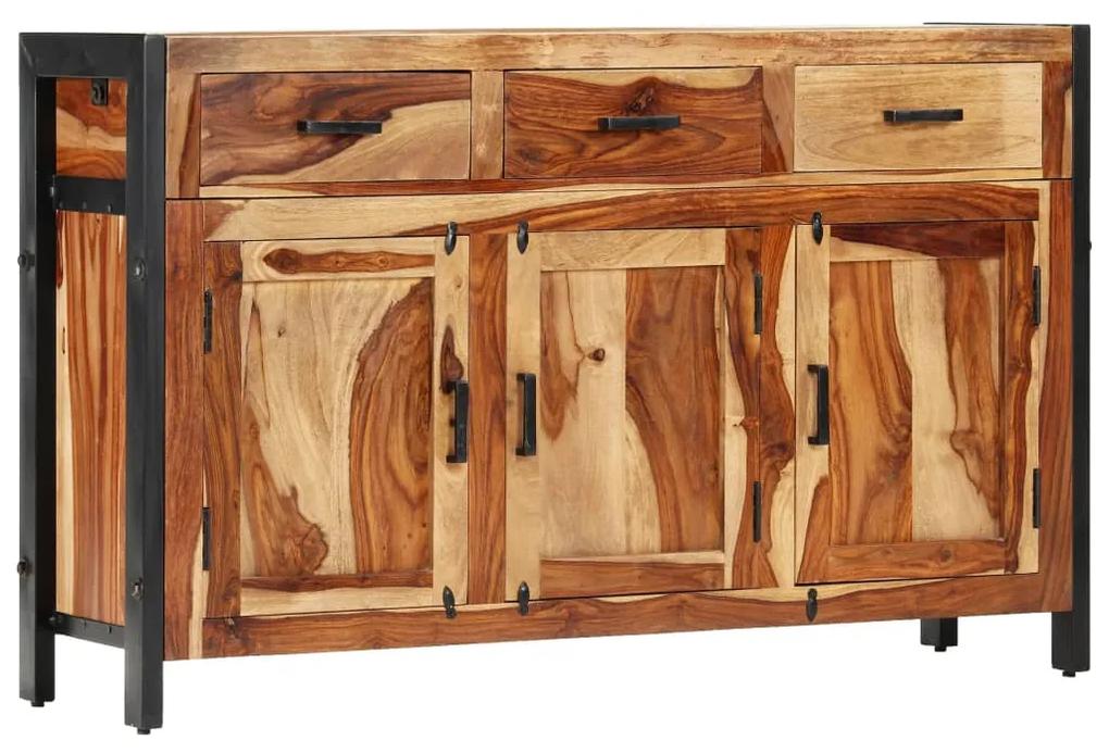 Příborník Carpus - masivní sheeshamové dřevo | 110x35x75 cm