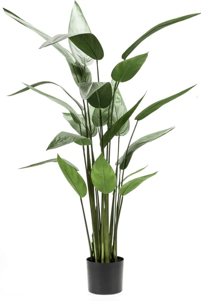 414516 Emerald Umělá rostlina helikónie zelená 125 cm 419837