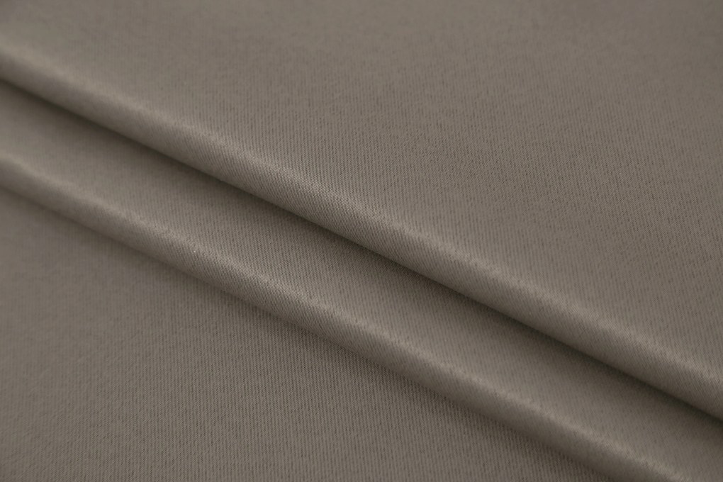Světle hnědý závěs OXFORD 140x250 cm Zavěšení: Řasící páska