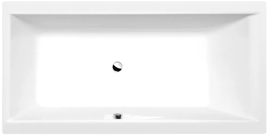 Polysan, CLEO obdélníková vana 180x90x48cm, bílá, 13111