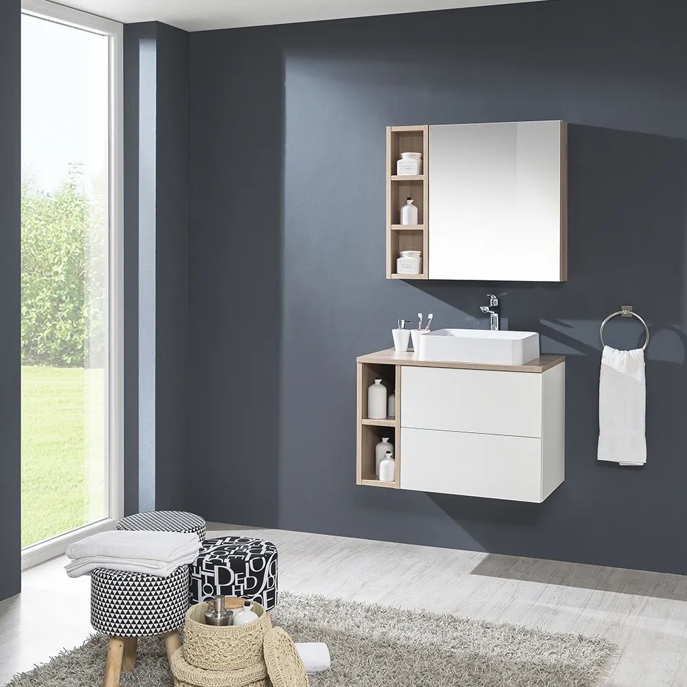 Mereo Mereo, Aira, koupelnová skříňka 20 cm, spodní, Multidecor, CN797SBIAA
