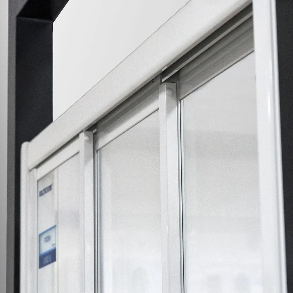 Sprchové dveře posuvné s oboustranným vstupem PD3N 1900 mm 950–1005 505 Transparent S Bílý PD3N/1000 413-1000000-04-02