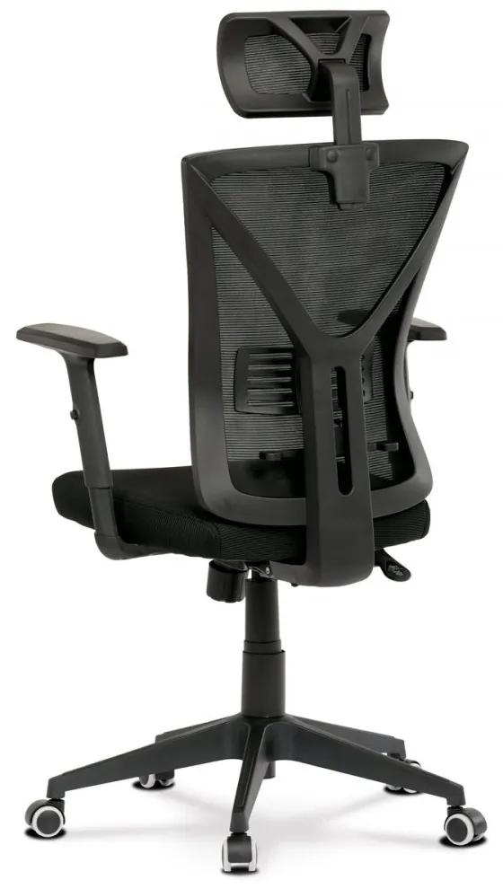 Kancelářská židle OHARA — síťovina, černá