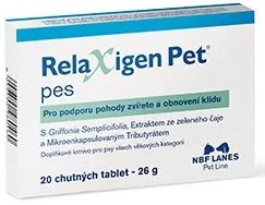 NBF Lanes Srl Relaxigen Pet pro psy 20tbl