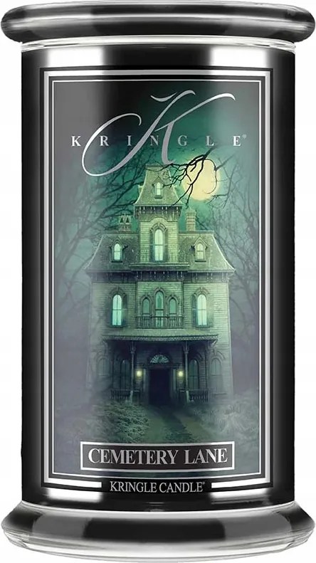 Cemetery Lane Kringle Candle velká svíčka 2 knoty 624g série Halloween