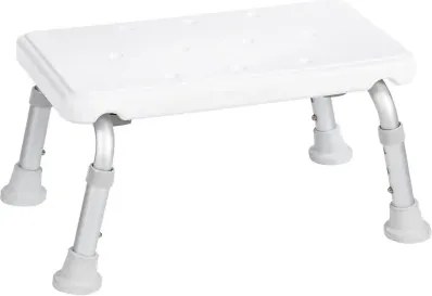 A0102601 Stolička s nastavitelnou výškou, sedák bílý, nosnost 150 KG