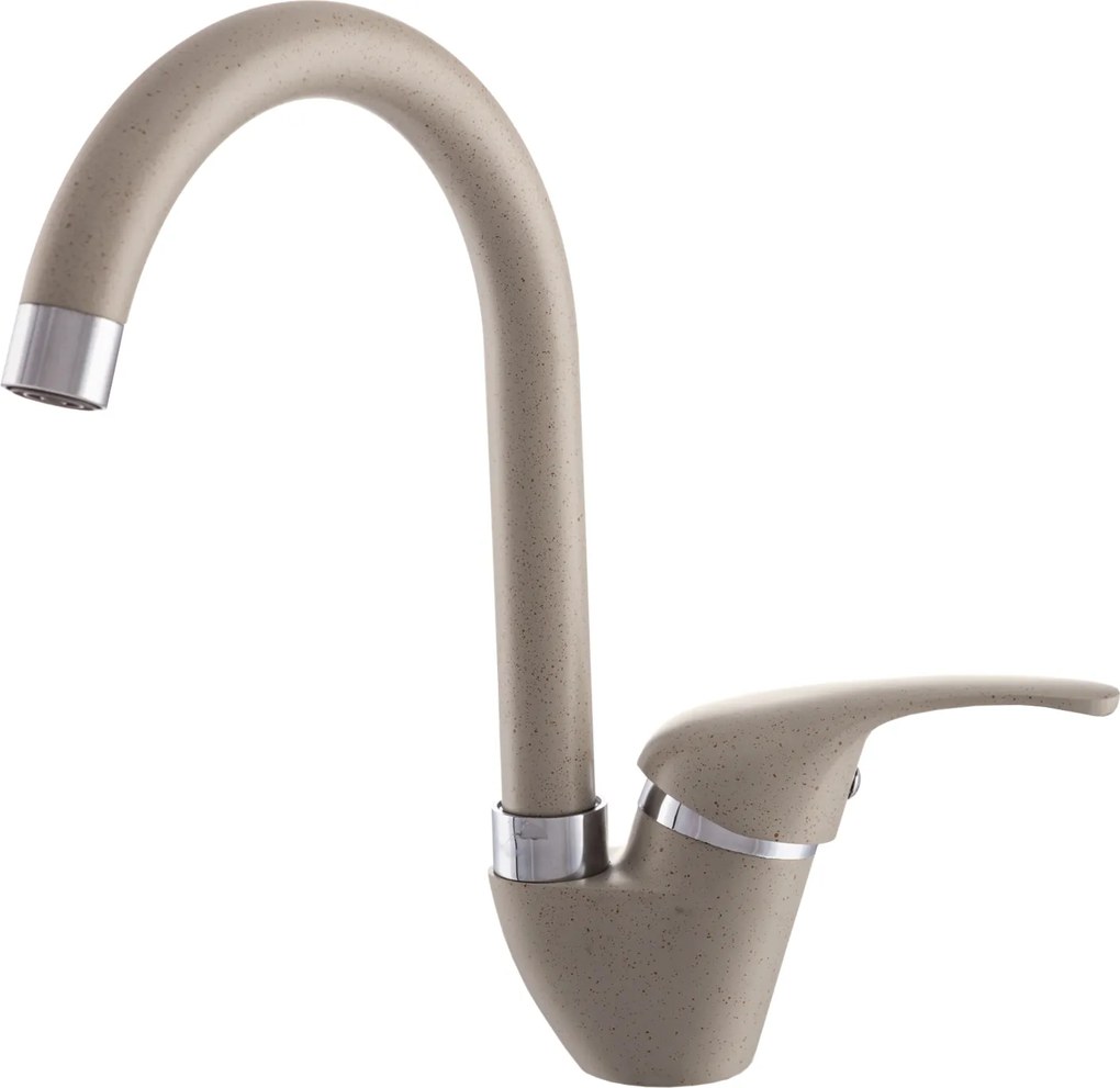 Gamma Rio, vysoká dřezová baterie h-275, béžová skvrnitá, GMA-BRIO-B