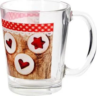 Skleněný hrnek LINECKÉ 310 ml
